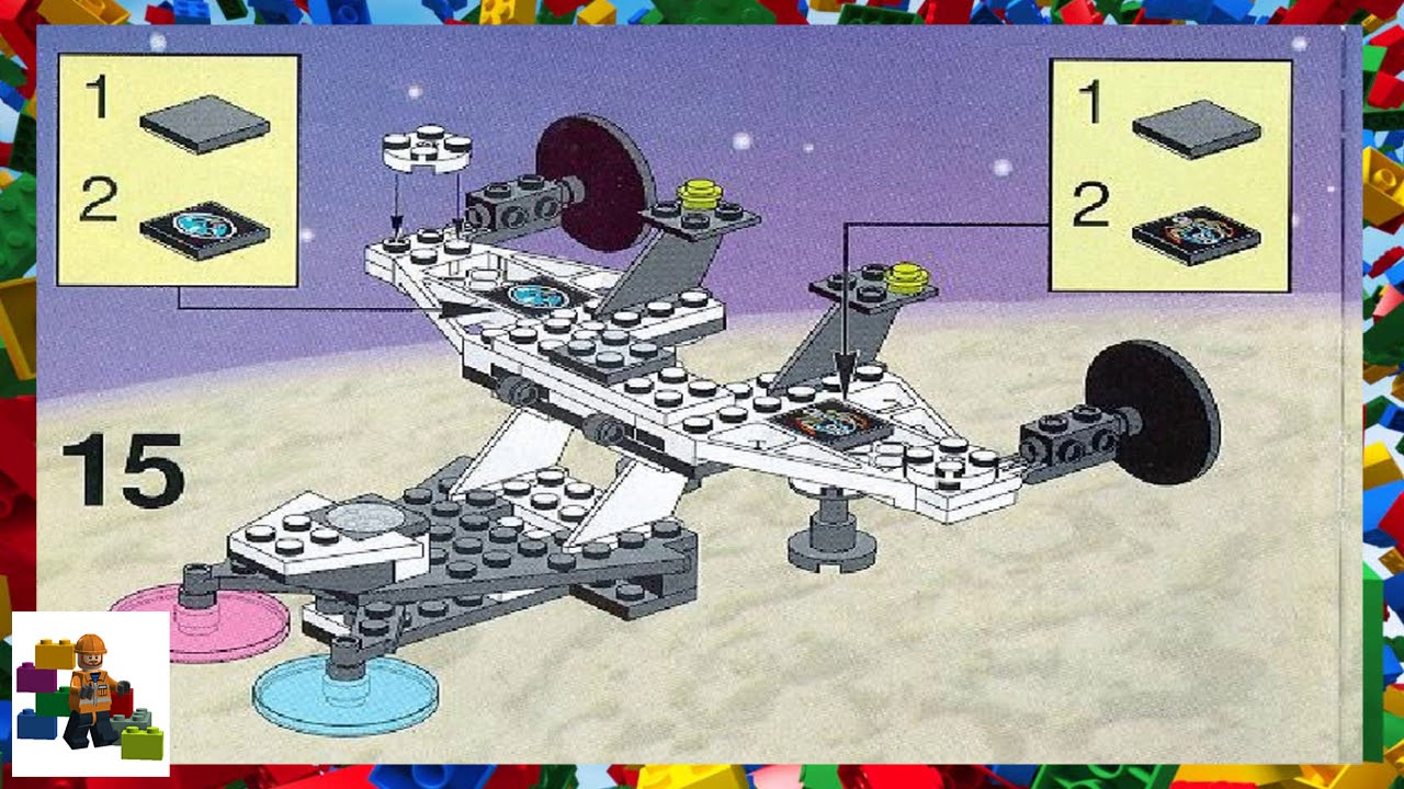 LEGO instructions - Space - Exploriens - 6856 - Planetary Decoder - YouTube