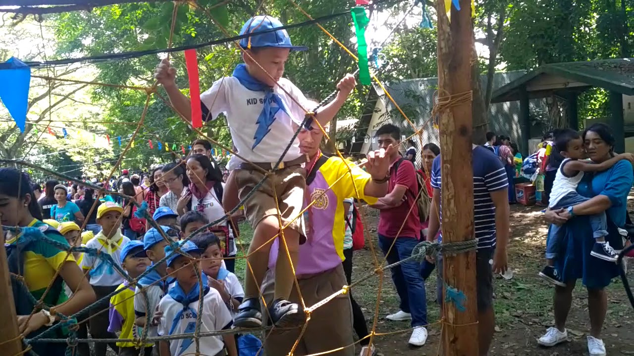 Kid Scout Obstacle Course 3 - YouTube