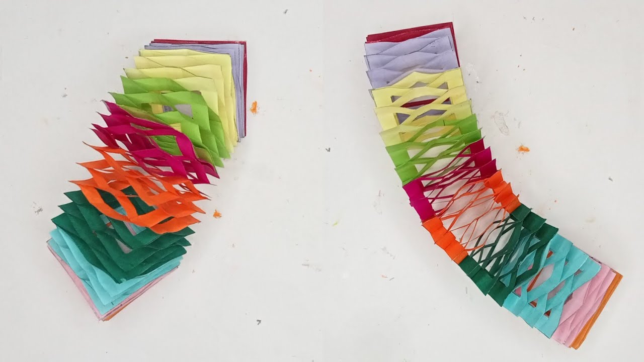 DIY- Paper Streamers| How To Make Easy Paper Streamers For Diwali ...