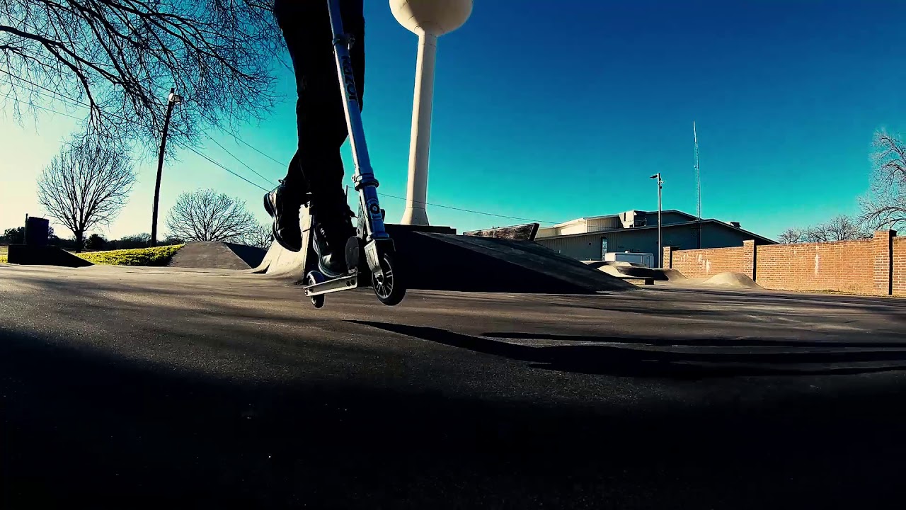 Liam Scootin' Cool scooter tricks - YouTube