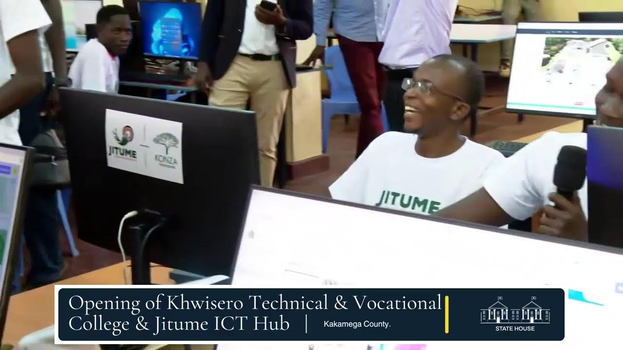 Official opening of Khwisero Technical and Vocational College and ...