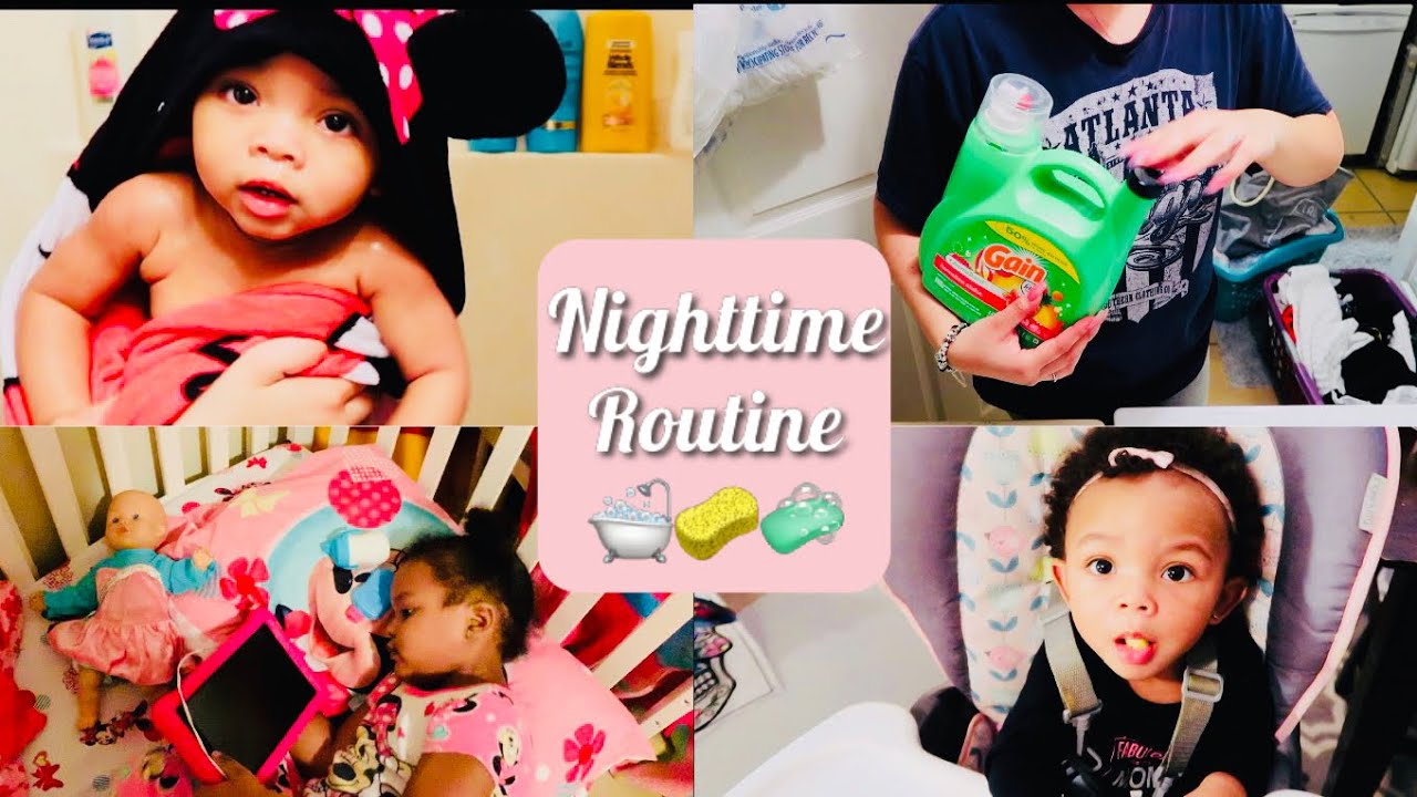 NIGHT TIME ROUTINE WITH BABY AND TODDLER 2020 | BEDTIME ROUTINE - YouTube