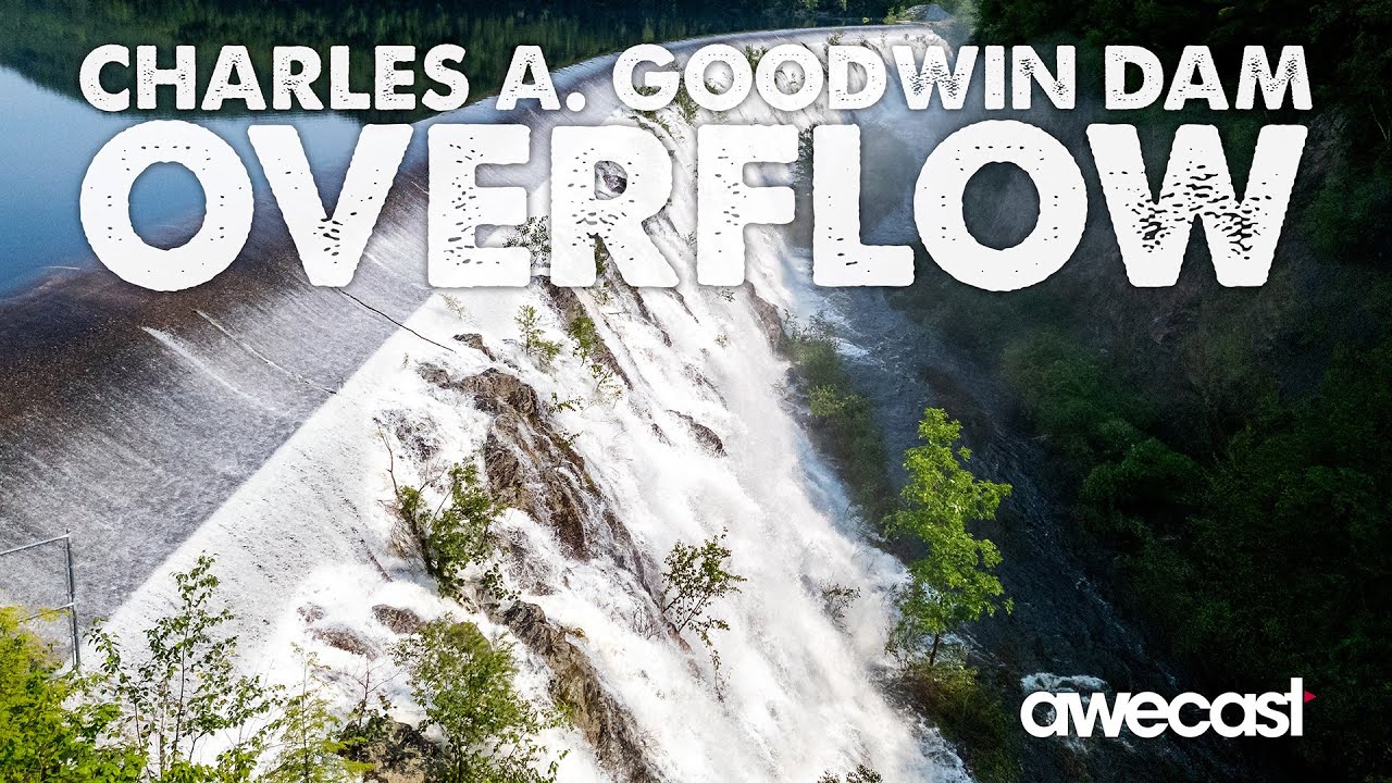 Charles A Goodwin Dam (Hogsback) - Overflow and Waterfall 07-16-2021 ...