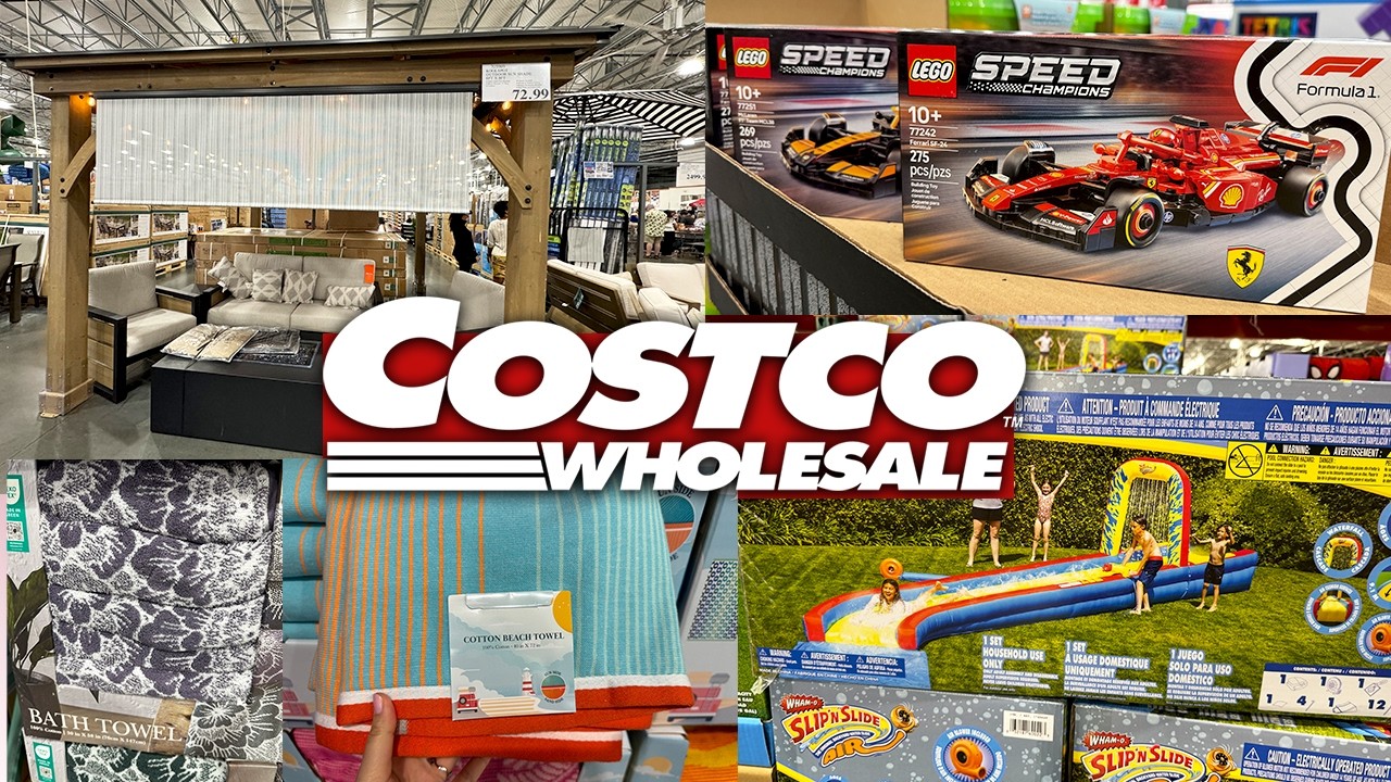 🌟 COSTCO MARCH 2025 DEALS 💝 PATIO, HOME TEXTILES, TRAVEL & LEGO F1 ...