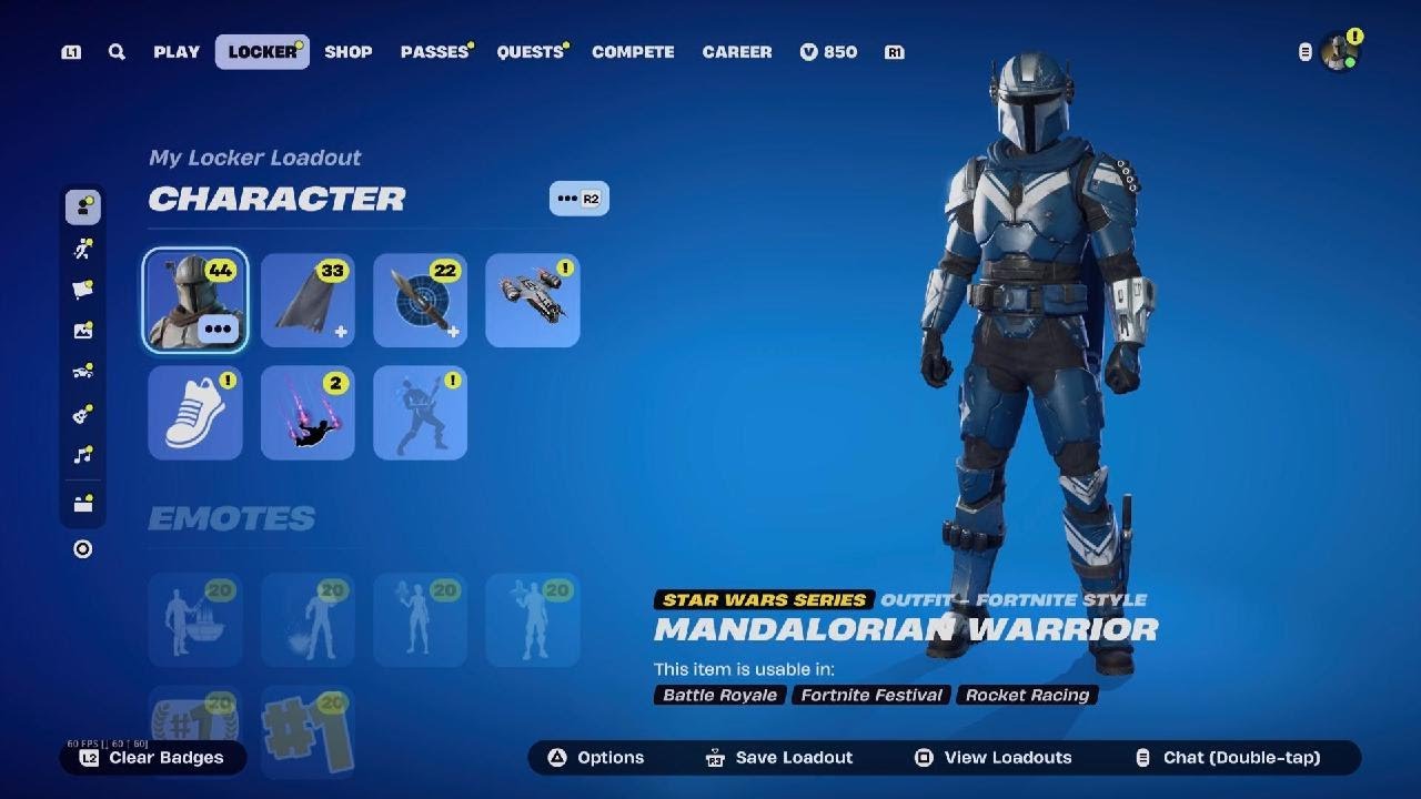 Mandolorian Warrior Customization! | Fortnite - YouTube