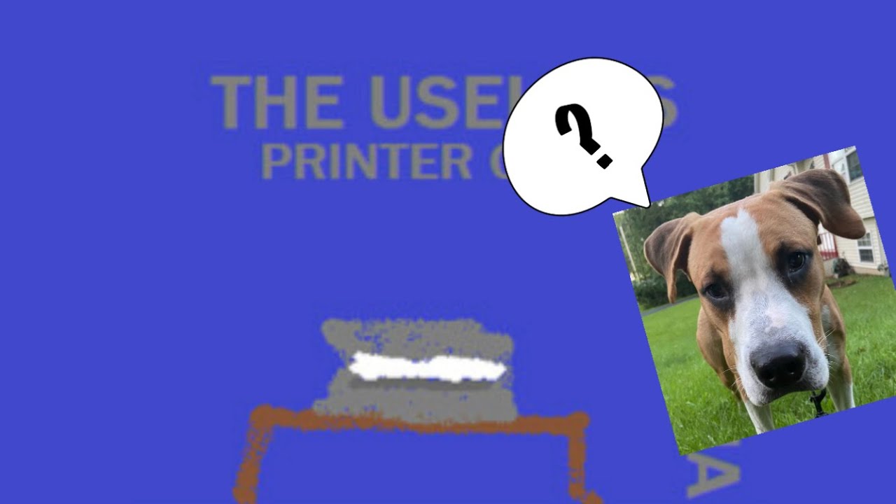 Useless Printer game on Roblox? - YouTube