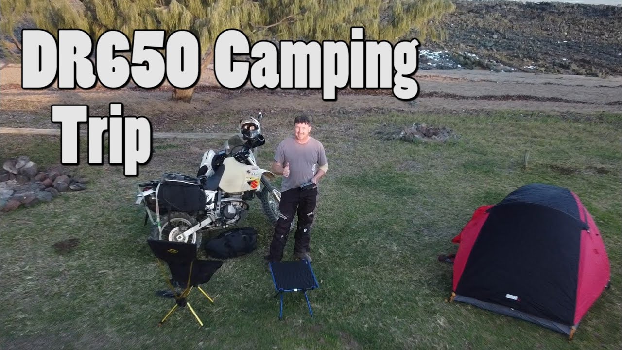 DR650 Camping Trip - Notch Point - YouTube