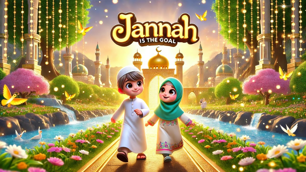 Jannah is the Goal | 3D Animated Islamic Poem & Cartoon Rhyme ...