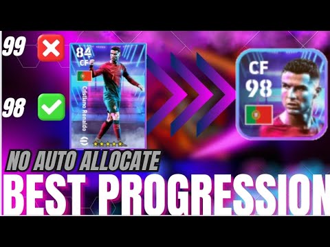 How to train Ronaldo || best player progression #efootball #pes # ...