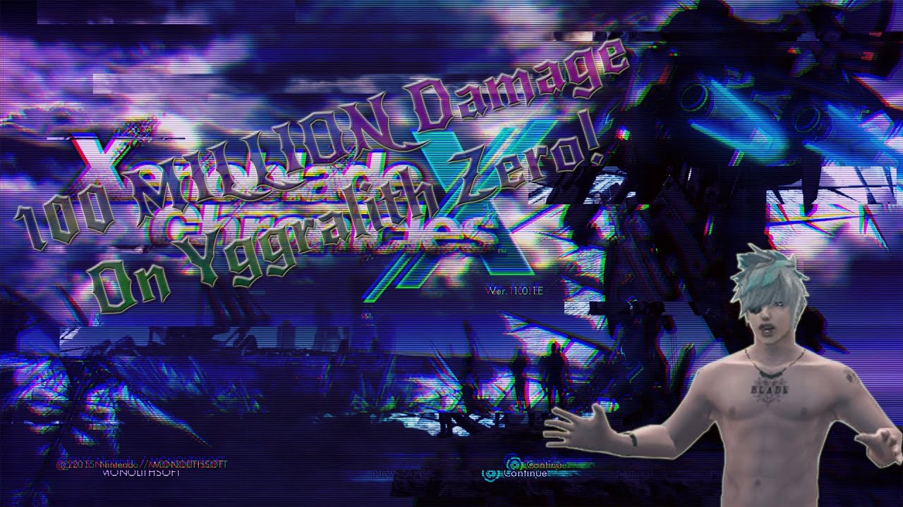 Xenoblade Chronicles X - 100m Damage on Yggralith Zero - YouTube