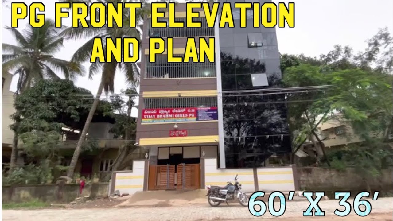 How to Construct PG in 60’X36’ North site??? With plan of building ...