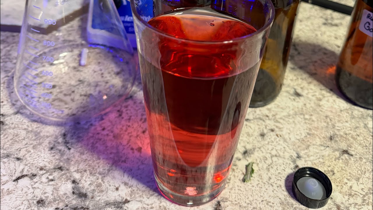 Making Ruby Red Colloidal Gold at Home - YouTube