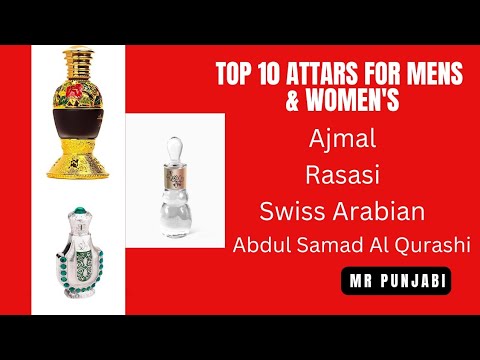 Top 10 Attars Ever | Best Unisex Attar | Ajmal attars | Rasasi attars ...
