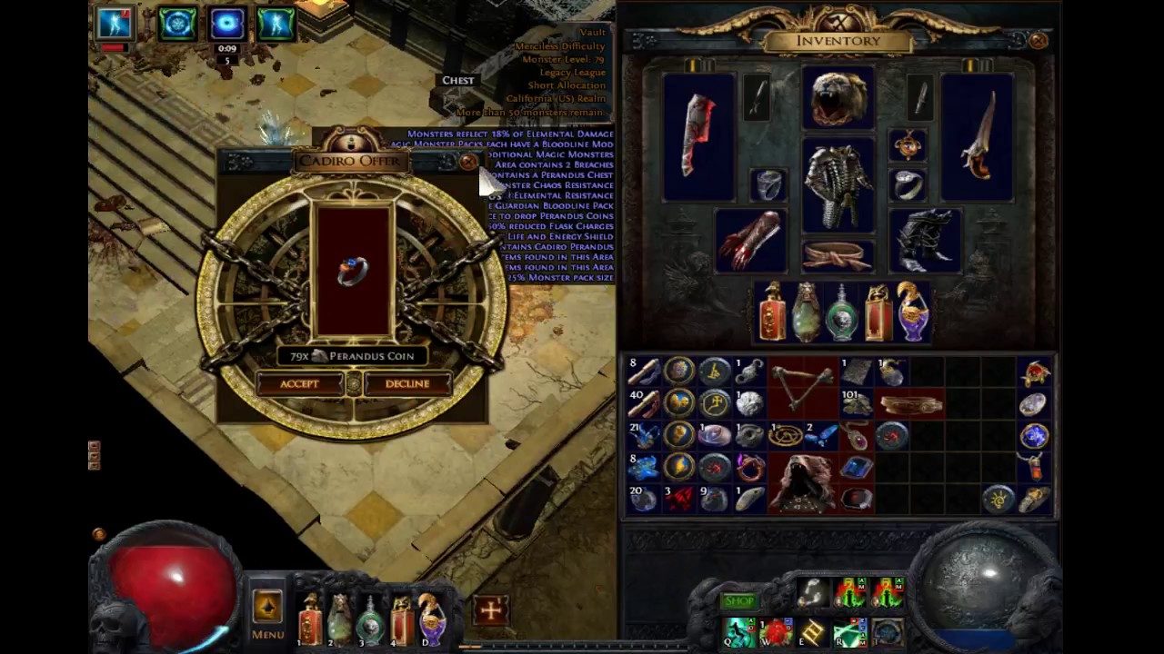 [POE]Path Of Exile 2.6.0 Shadow Assassin BladeFlurry t12 vault lan ...