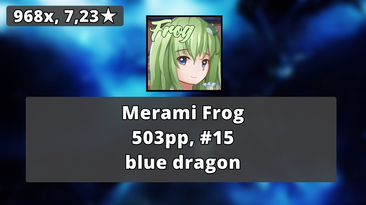 Merami Frog | Seiryu - BLUE DRAGON [Blue Dragon] +HD 99.78% {#15 503pp ...