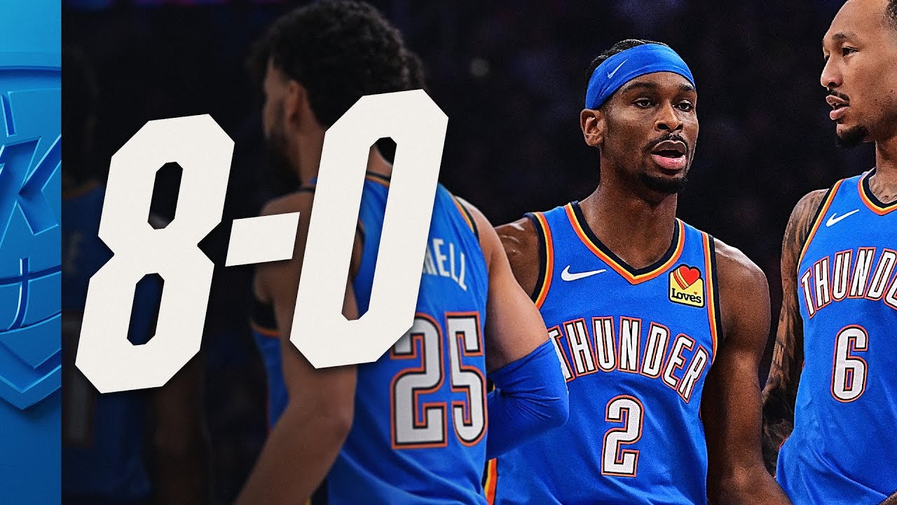 Thunder Make Franchise HISTORY With 8-0 Start! 🔥 - YouTube
