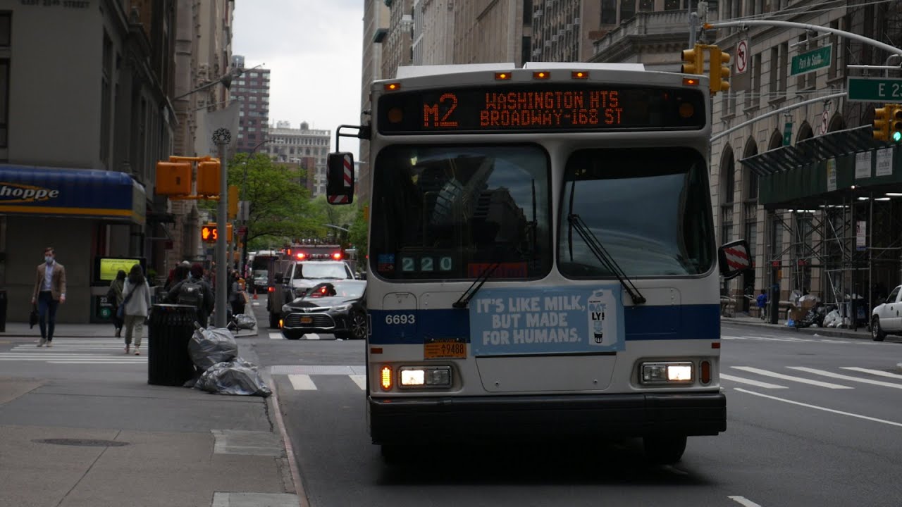 MTA NYCT Bus: Washington Hts Bound 2007 Orion VII Gen 2+ OG Hybrid ...