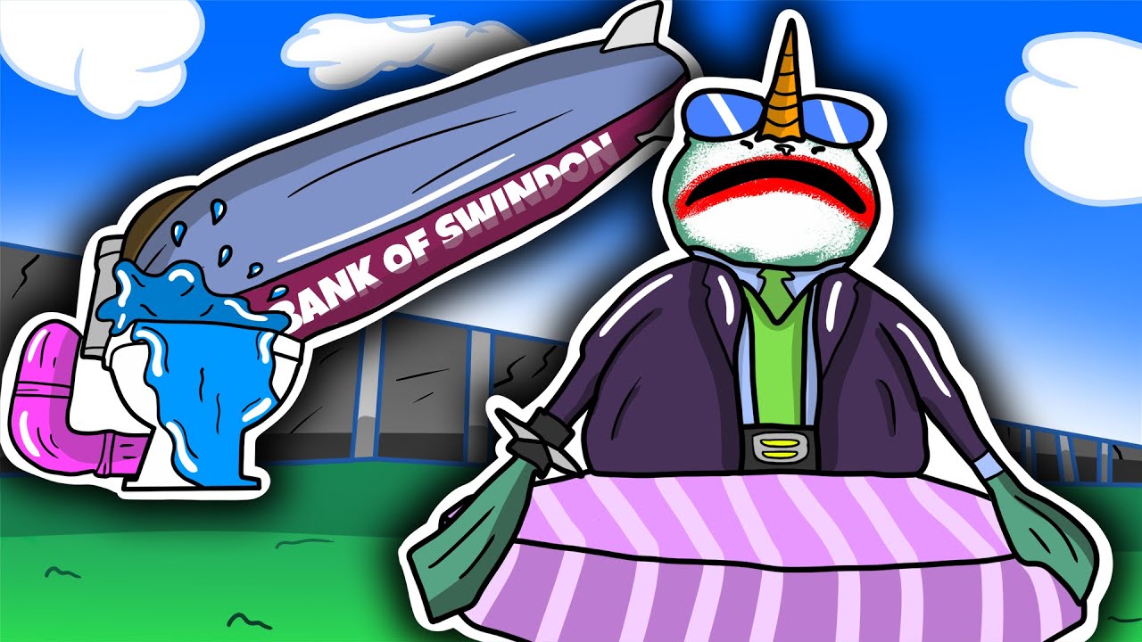 Amazing Frog Put The BLIMP in The TOILET?! - YouTube