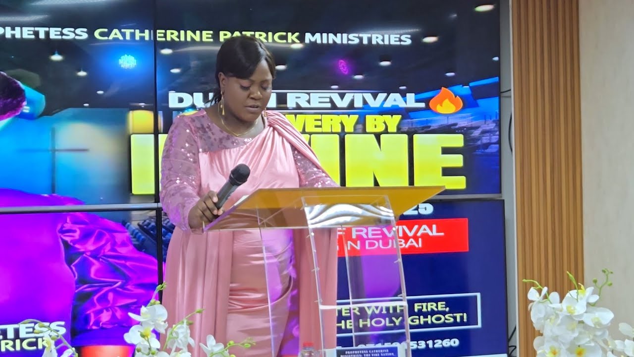 HEAR WHAT HOLY SPIRIT SAID ABOUT PROPHETESS CATHY. SHE HAS A MIGHTY ...
