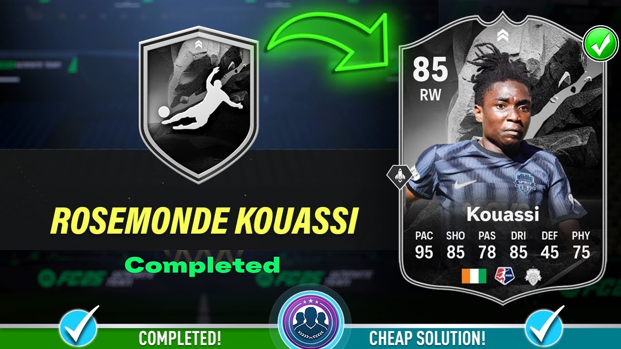 85 Showdown Rosemonde Kouassi SBC Completed - Cheap Solution & Tips ...