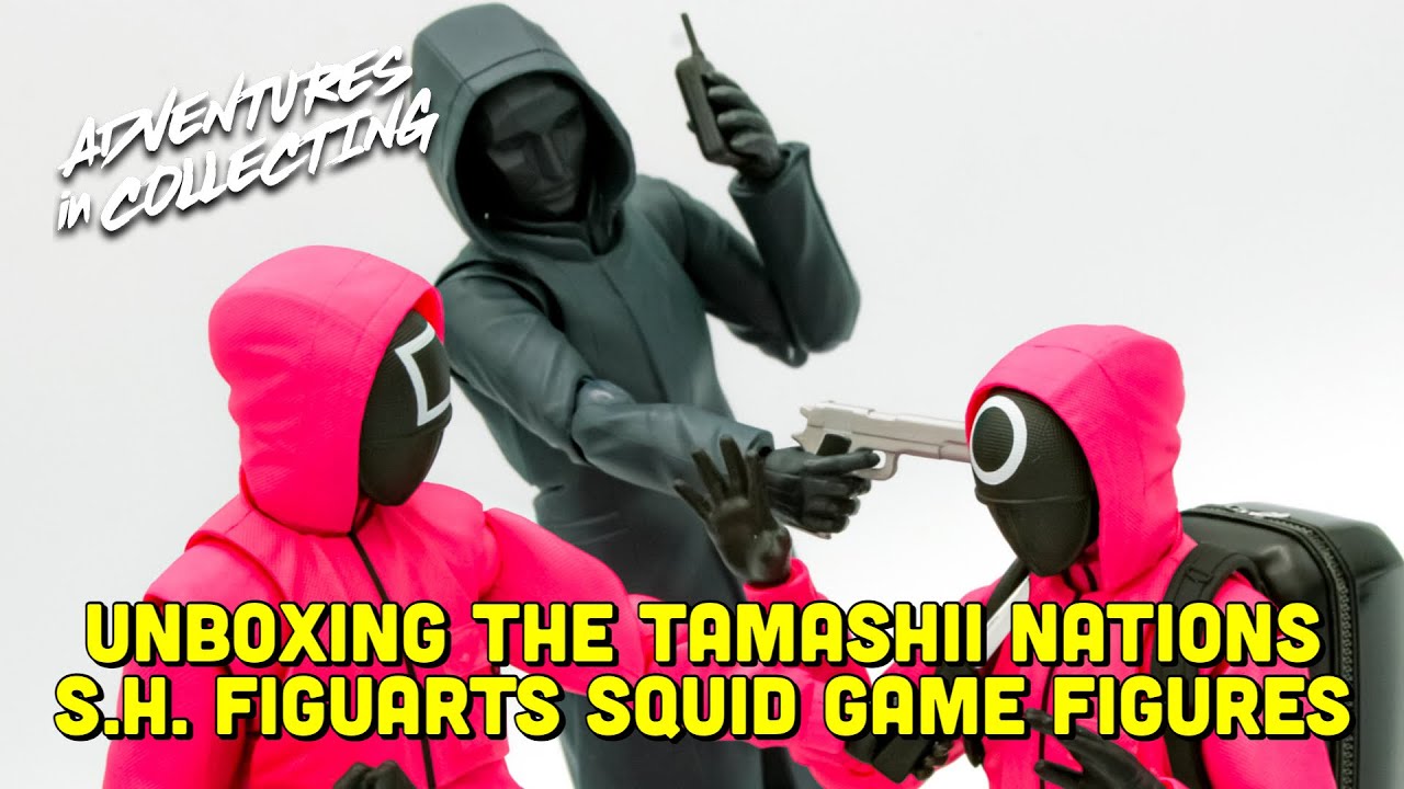 Unboxing the Tamashii Nations S.H. Figuarts Squid Game Figures - YouTube