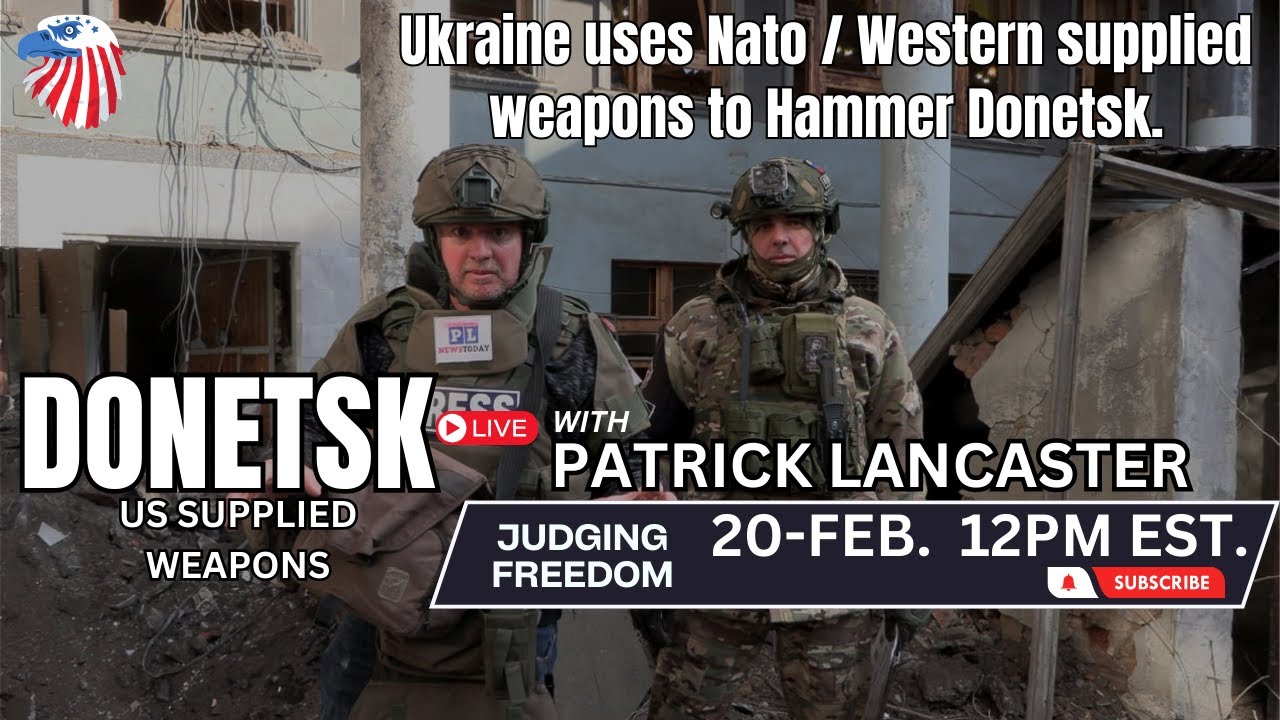 Patrick Lancaster: LIVE from Donetsk - Russia/Ukraine - YouTube