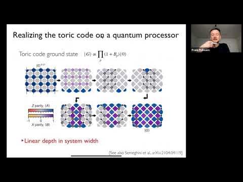 Exploring Topological Order on Quantum Processors - YouTube
