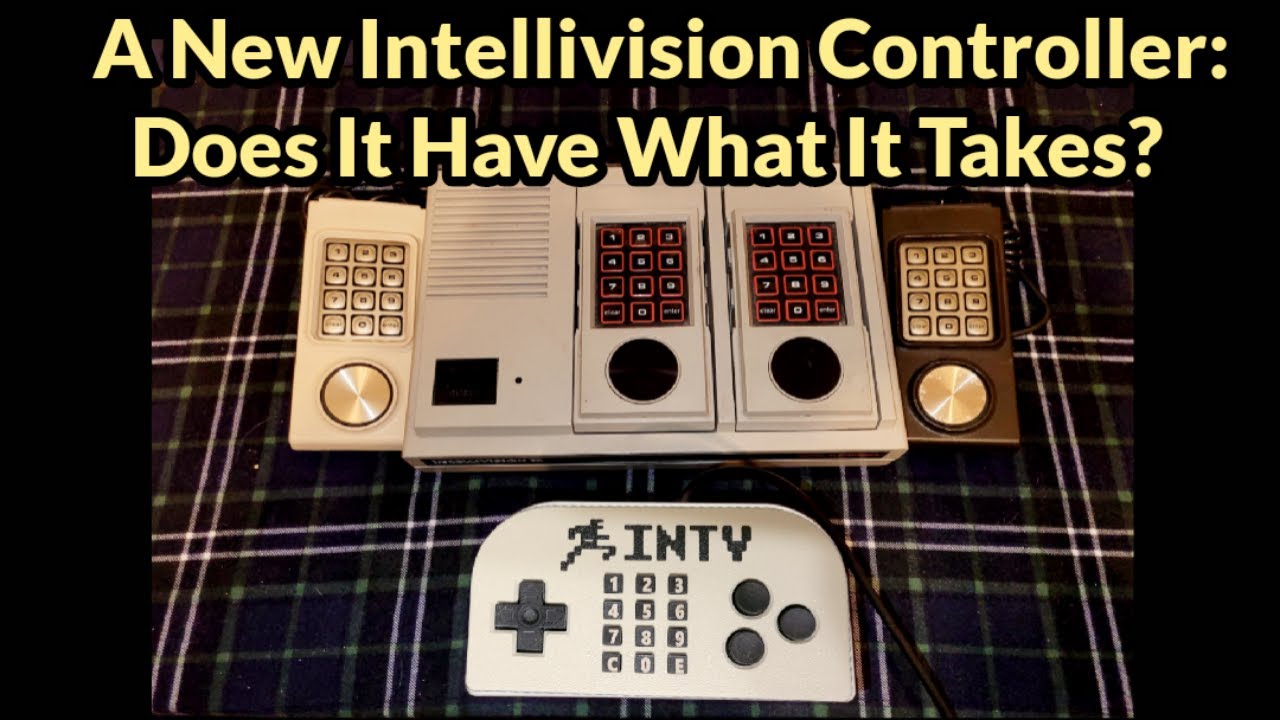 A New Intellivision Controller: Does It Have What It Takes? (vid#92 ...