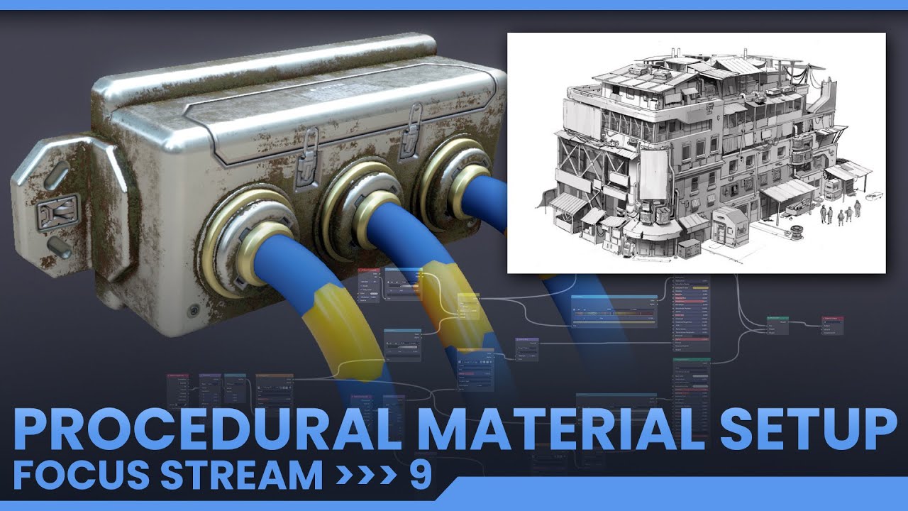 Procedural material setup [EP9] - YouTube