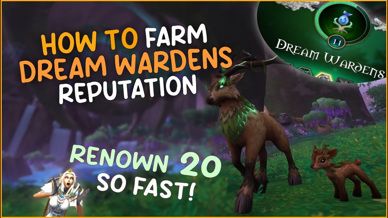 How To Farm Dream Wardens Rep! Min-Max Method & Tips for FAST Renown 20 ...