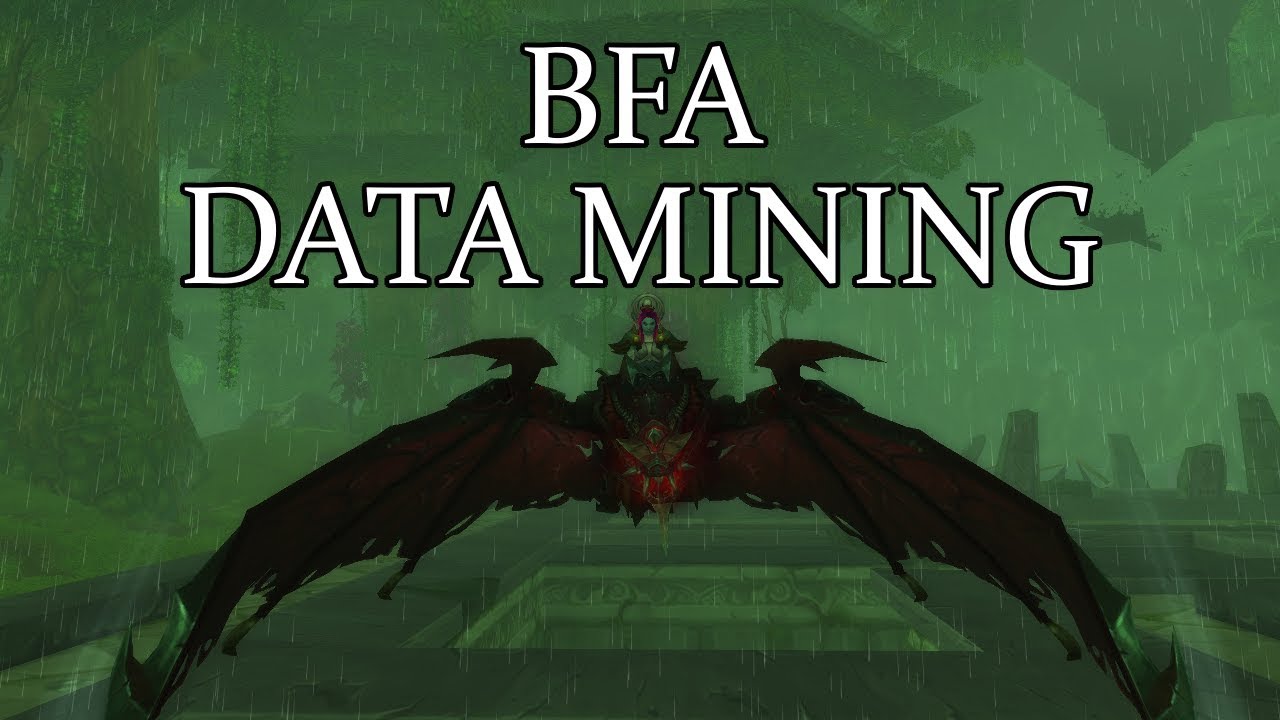 World of Warcraft - BFA Data Mining - YouTube