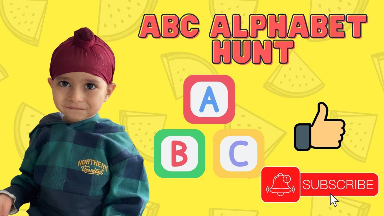 ABC Mat Hunt | Fun with ABC - YouTube