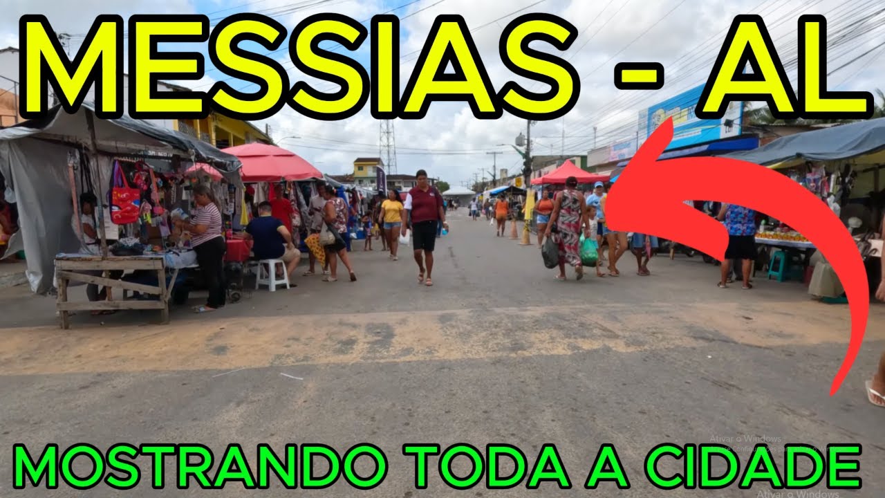 Messias - AL | Mostrando TODAS AS RUAS de Messias | 4K UHD - YouTube