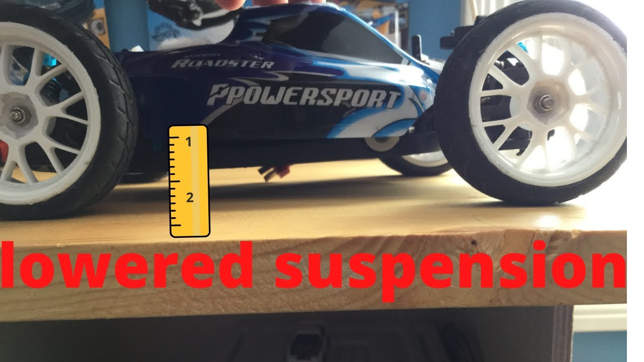 How To Lower Any RC CarS Suspension *Super Easy!* (under 50¢) - YouTube