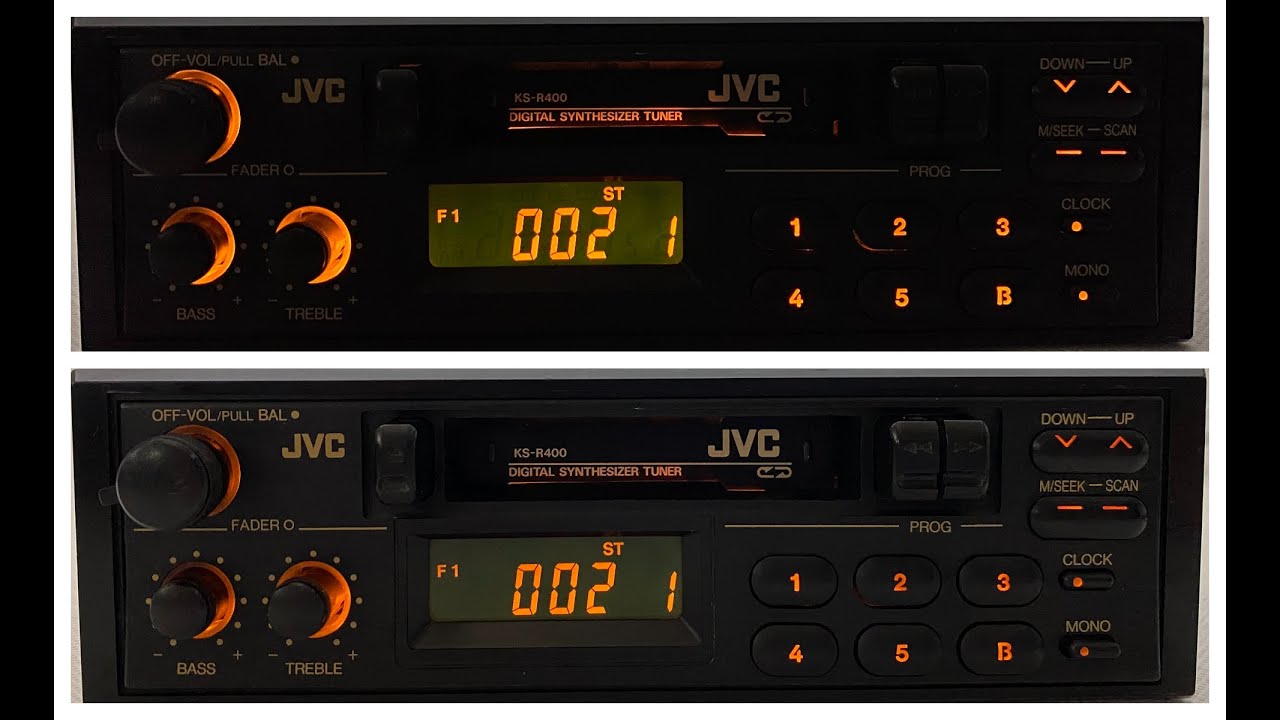 1990s JVC KS-R400 Car Cassette Radio Player / Testing - FOR SALE - YouTube