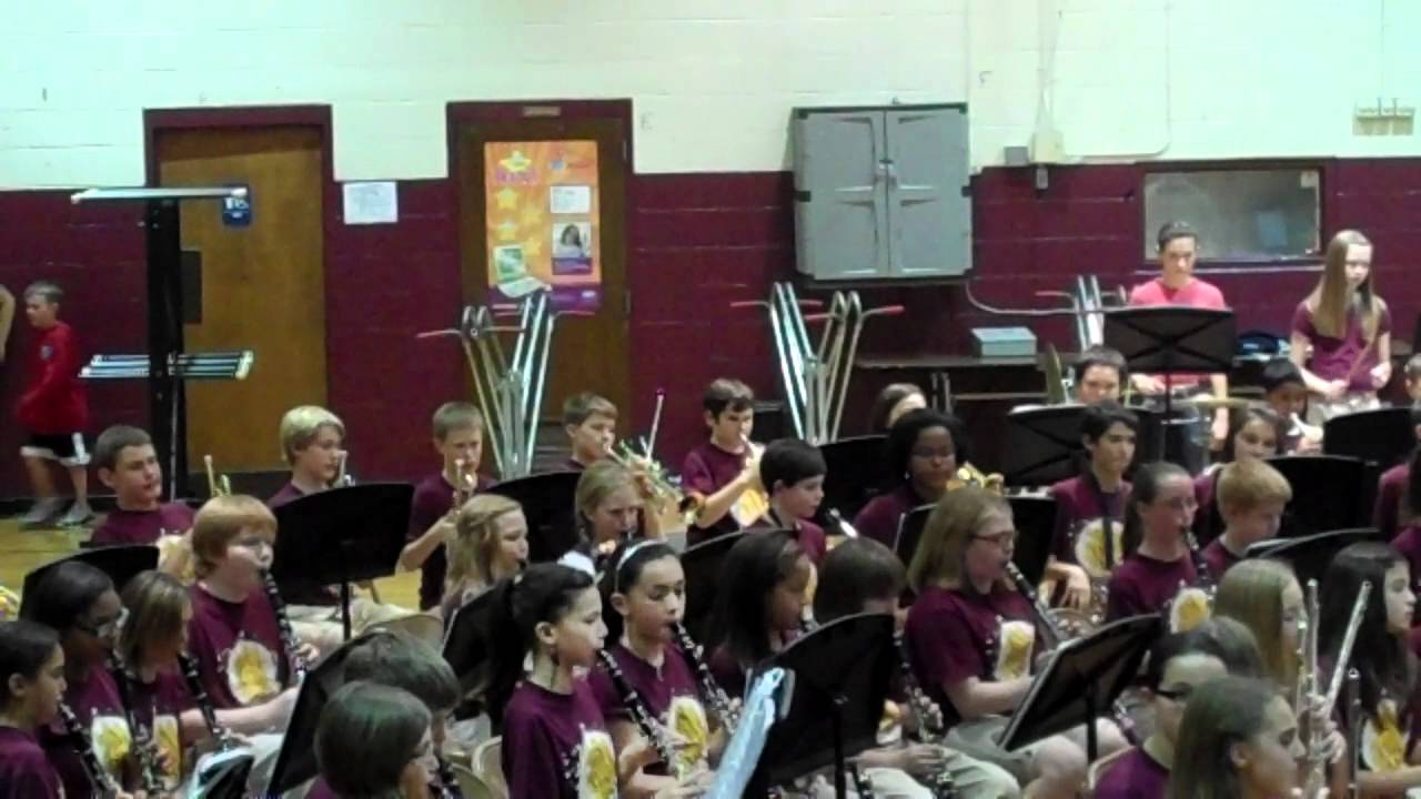 Sun Valley Middle 6th grade Fall Band concert - Band Room Boogie - YouTube