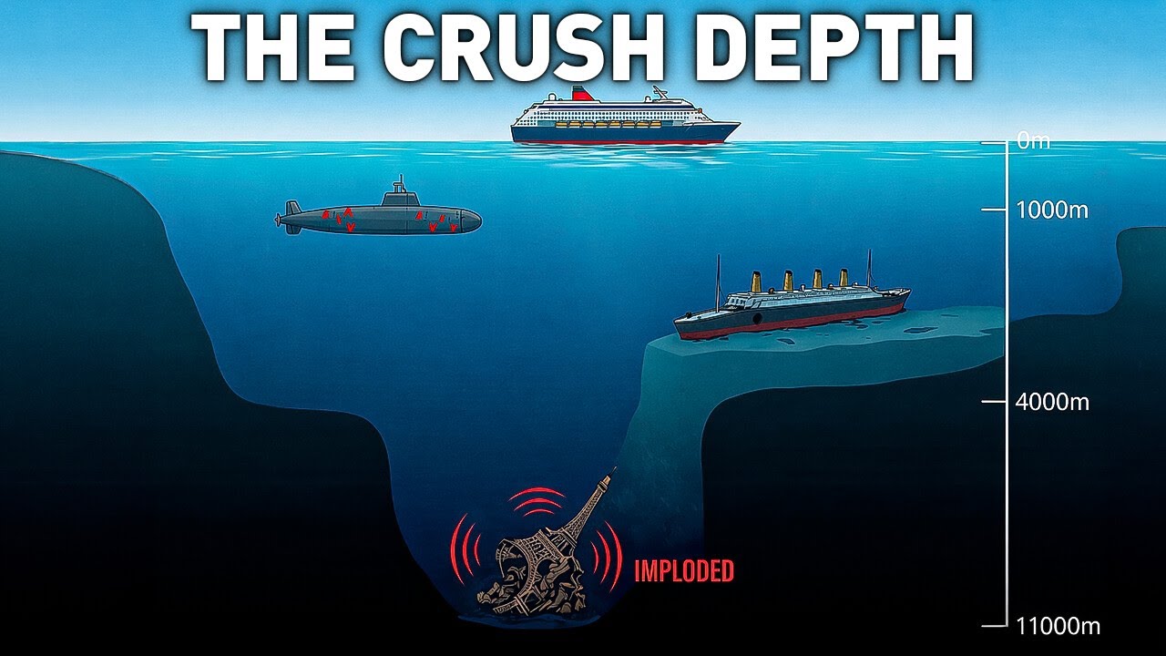 Ocean Depth Pressure Comparison: Surface to the Bottom - YouTube