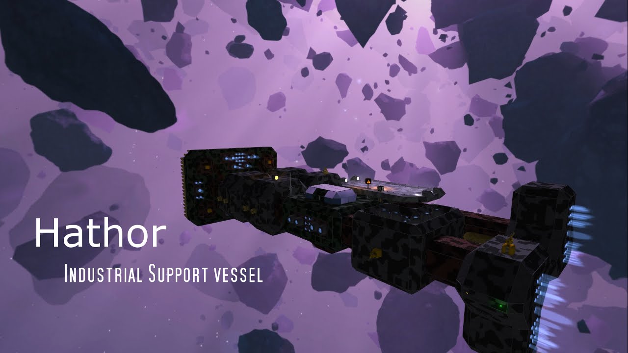 Space Engineers - Industry/Drilling/Factory Ship - YouTube