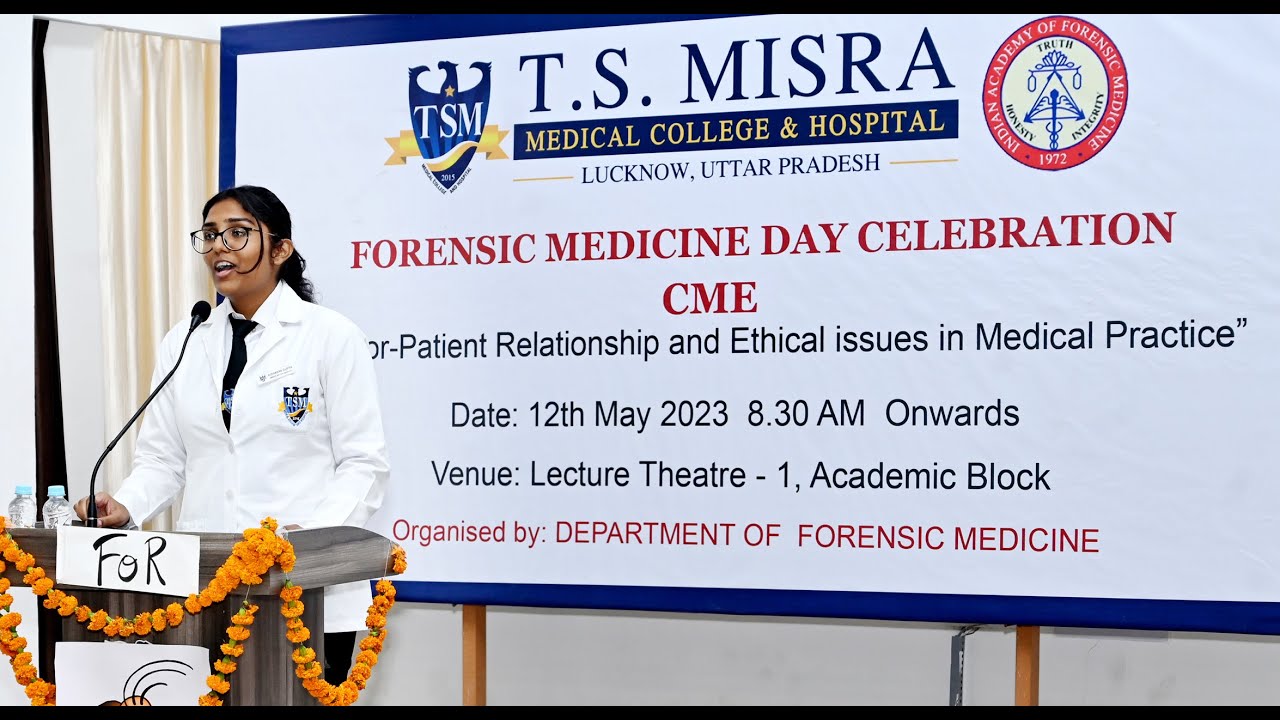 FORENSIC MEDICINE DAY CELEBRATION 12 MAY 2023 - YouTube