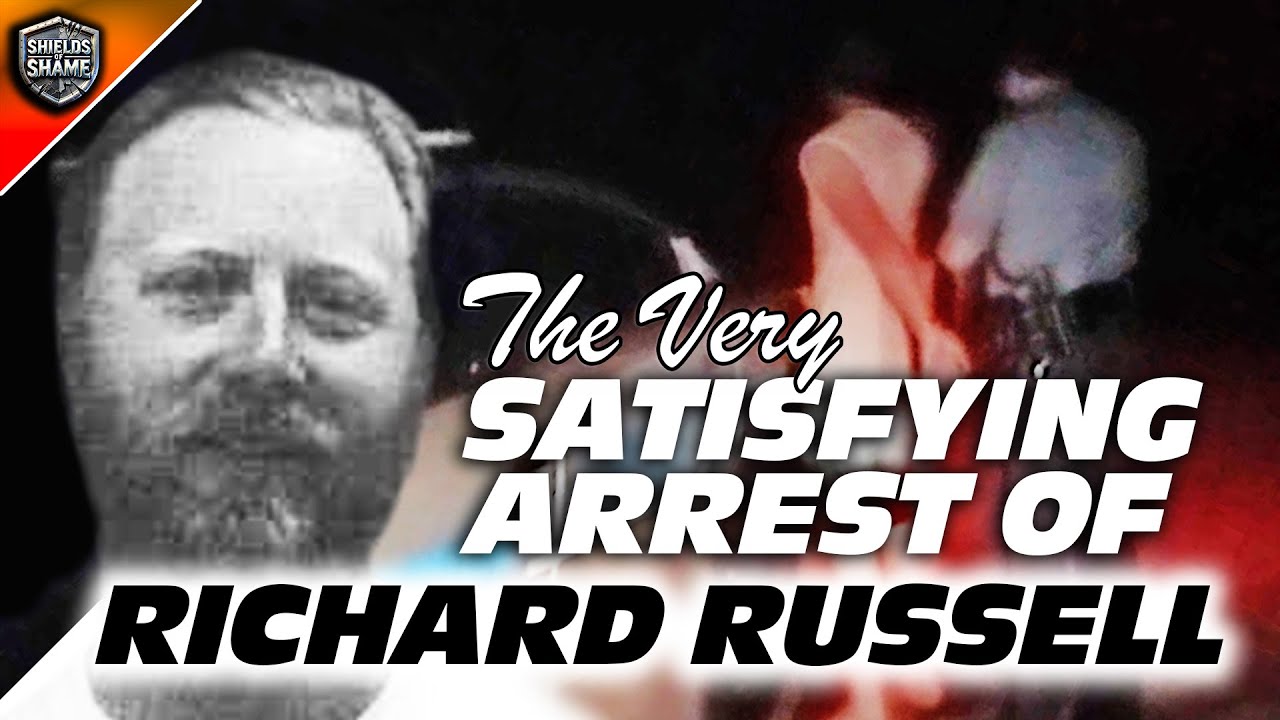 The satisfying arrest of Richard Russell a former dirty cop I have ...
