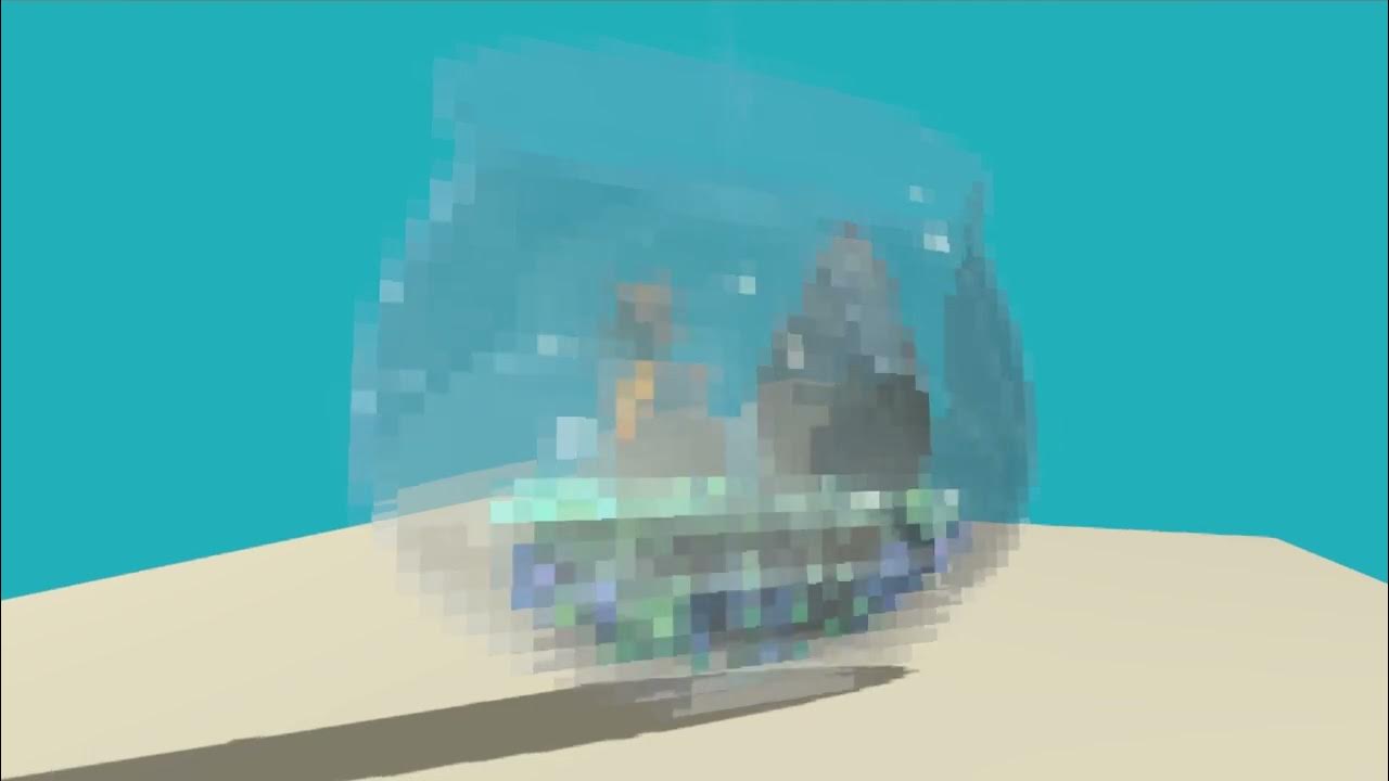 fish bowl pixel art - YouTube
