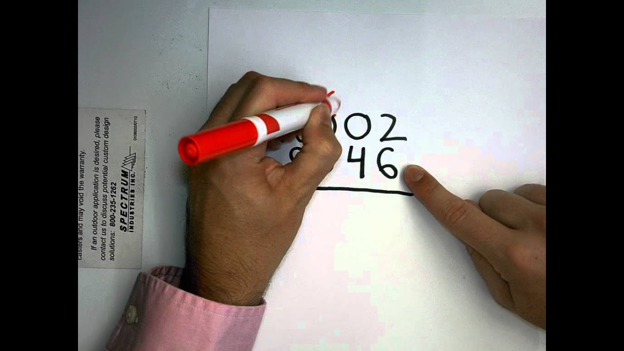 Subtraction With Regrouping Across Zero YouTube Subtraction With Regrouping Across Zero YouTube