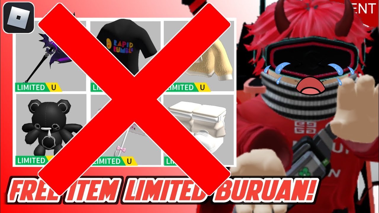 RIP FREE UGC LIMITED EVENT ROBLOX! - YouTube