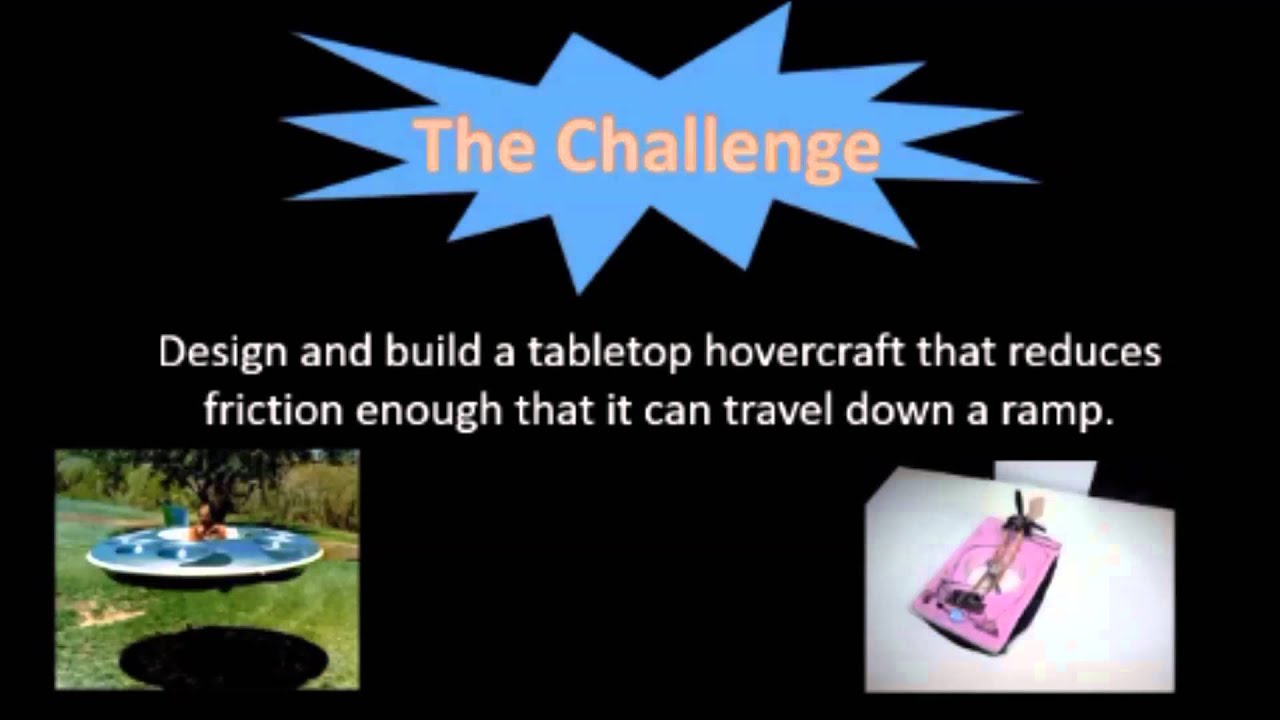 Tabletop Hovercraft Video - YouTube