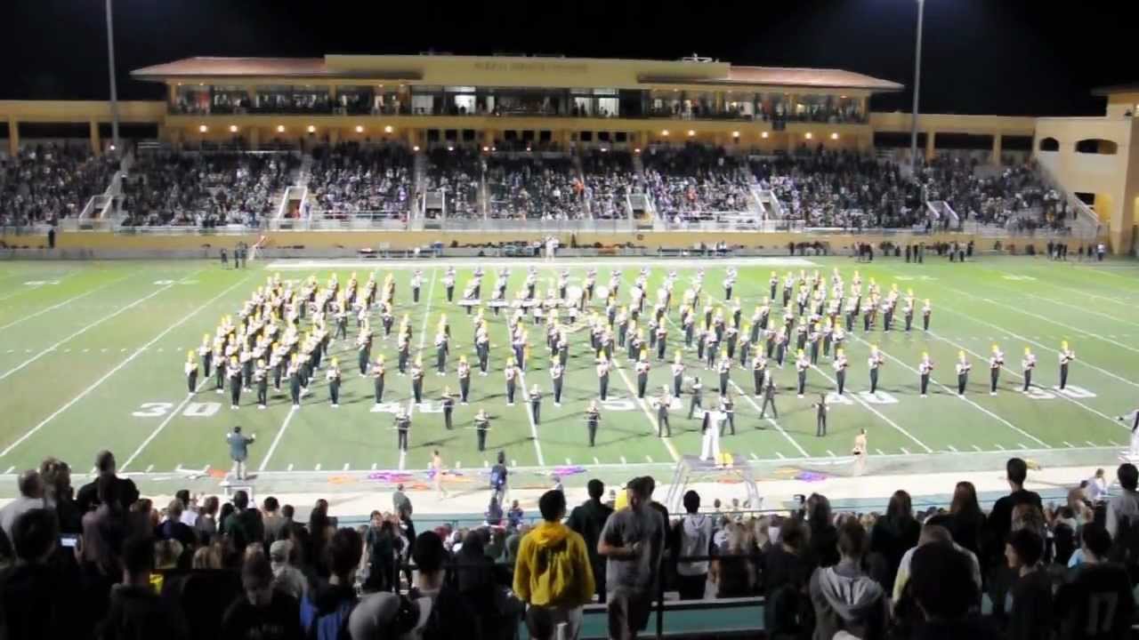 Cal Poly SLO Marching Band 10/13/12 half time show 2 - YouTube