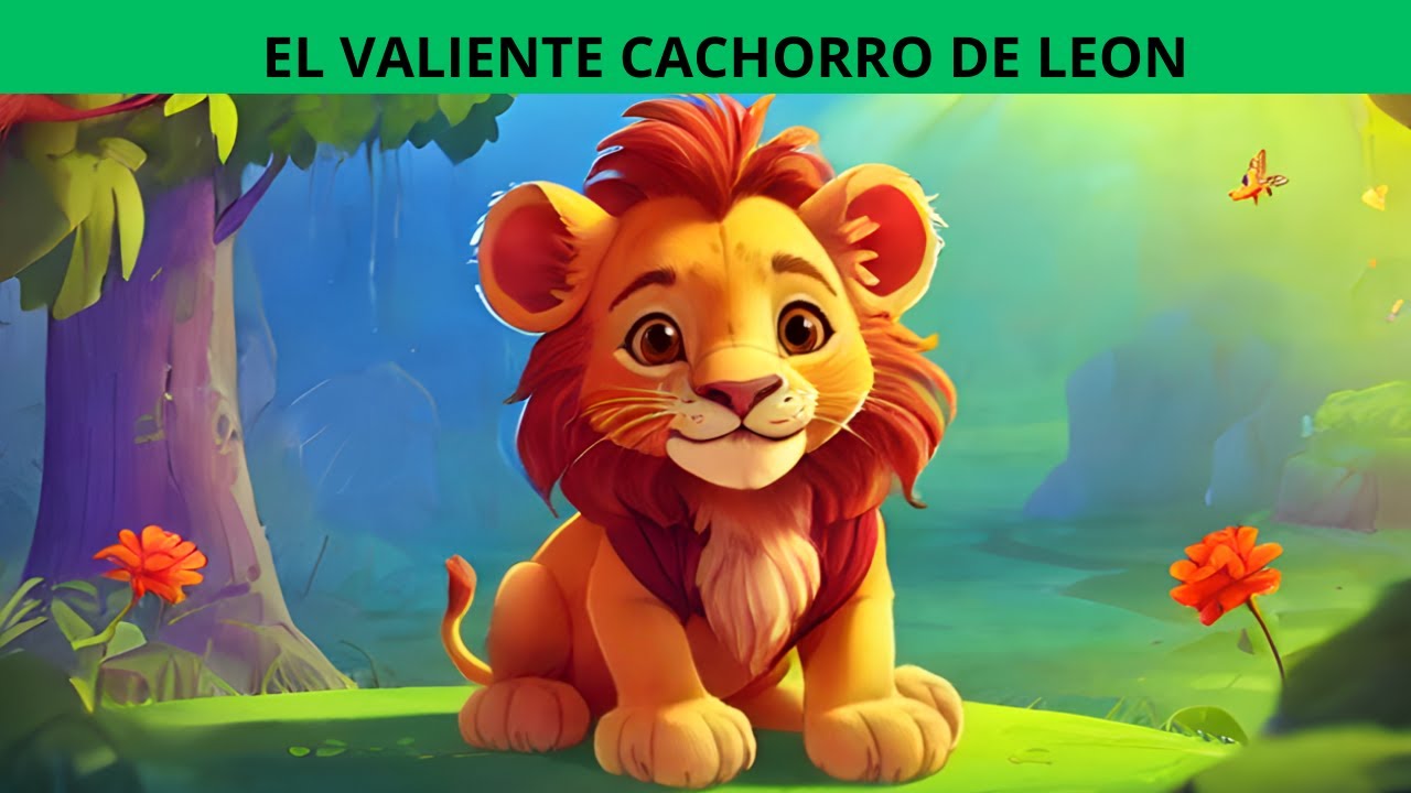 El valiente cachorro de leon | Cuentos para niños - YouTube