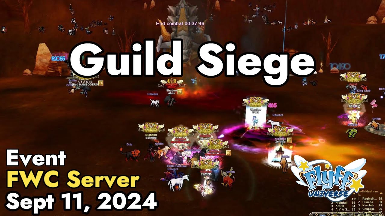 Guild Siege (Flyff World Championship) September 11, 2024 Camera A ...