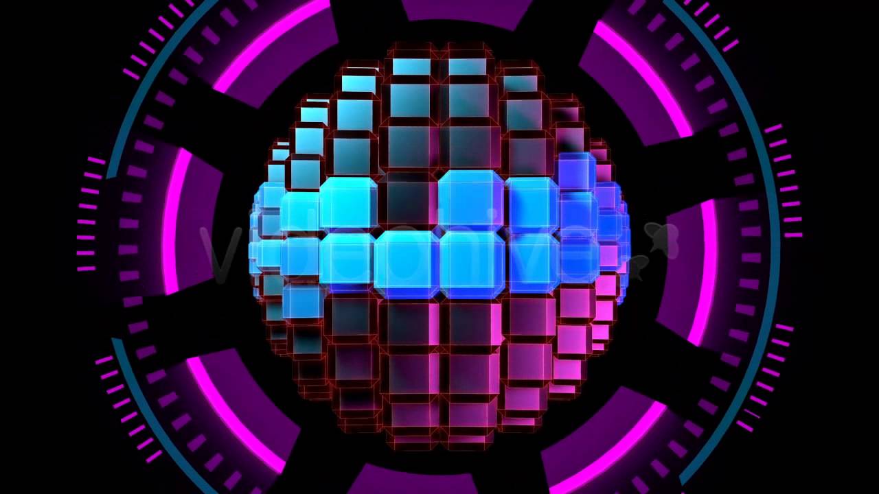 Disco Cubes - VJ Loop Pack (5in1) - YouTube