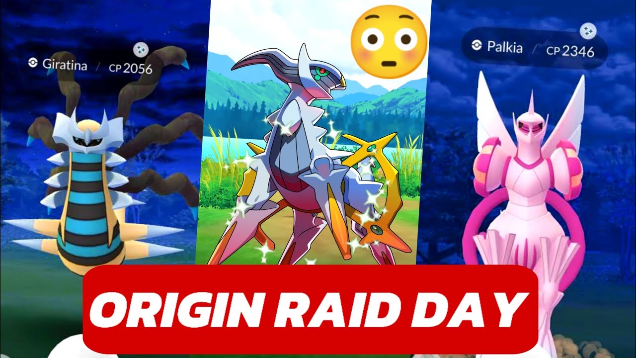 The Most EPIC Origin Raid Day in Pokémon GO History! 2025 - YouTube