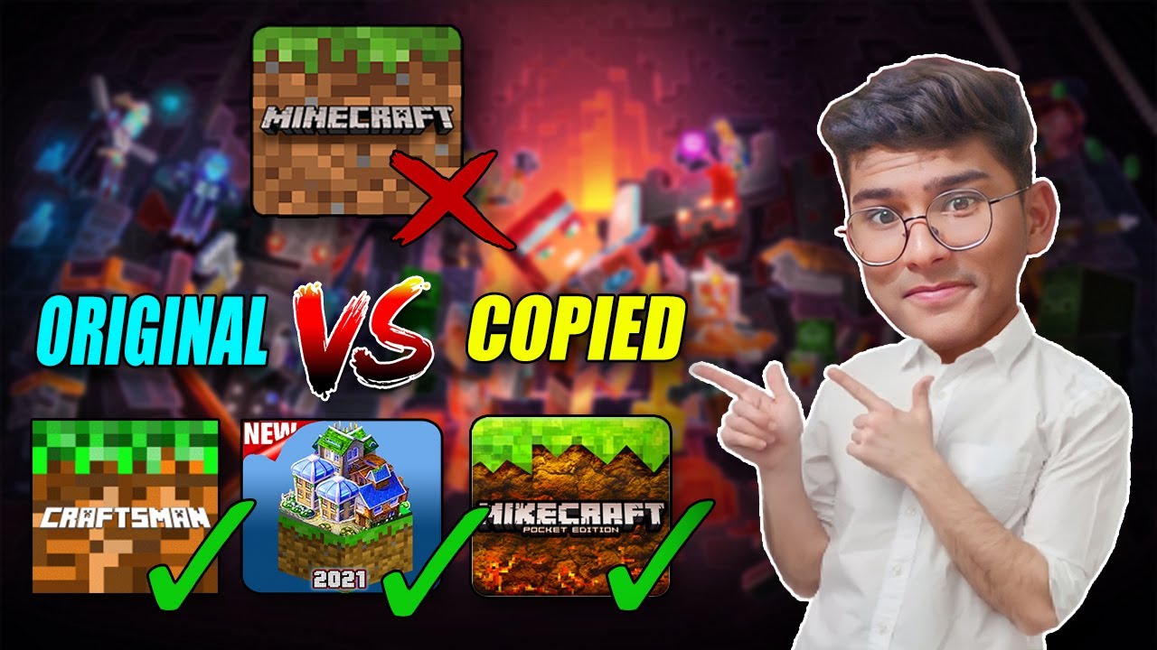 TOP 3 GAMES LIKE MINECRAFT🔥 BUT WHICH IS BEST🤔 | COPIED GAMES | PART 2 ...